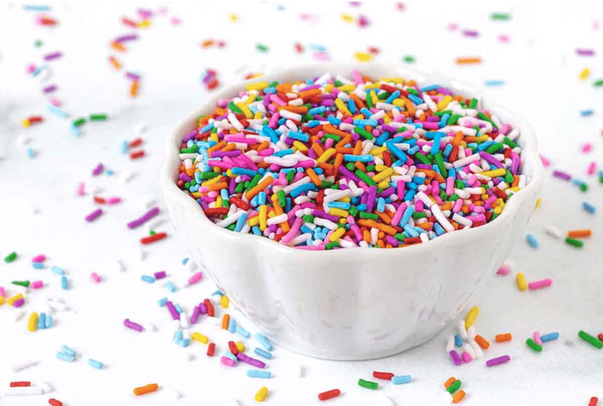 The six distinct types of sprinkles are available. - EzineMark